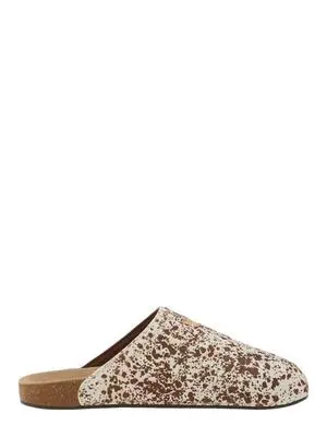 Adidas Adidas Adimule Splatter-Print Mules Neutrals