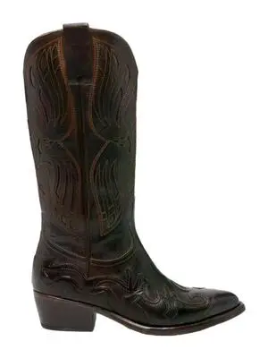 ERALDO ERLADO Embroidered Leather Western Boots