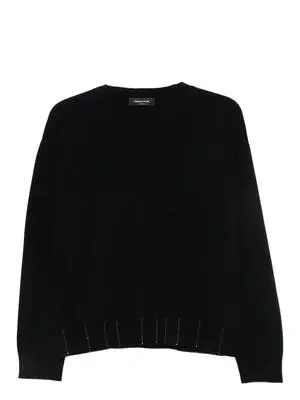 FABIANA FILIPPI Fabiana Filippi Embellished V-Neck Sweater