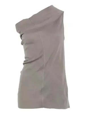 Rick Owens One-shoulder Sleeveless Top - Grey
