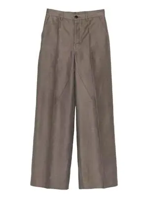 Rick Owens Belt-loop Palazzo Pants - Brown