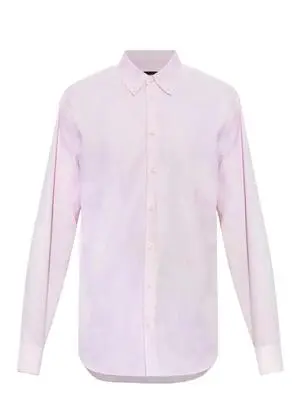 Dsquared2 Dan Embroidered-logo Button-down Shirt - Pink