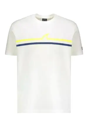 Paul & Shark Striped Short-sleeve T-shirt - White