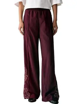Adidas Floral Gfx Loose Track Pants - Brown
