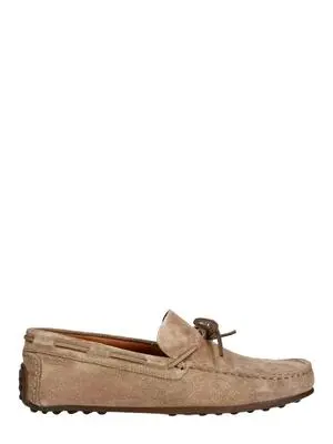 VAGABOND SHOEMAKERS VAGABOND Larissa Suede Loafers With Bow Detailing Neutrals