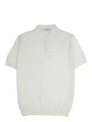 BROOKSFIELD Buttoned Polo Shirt - Neutrals