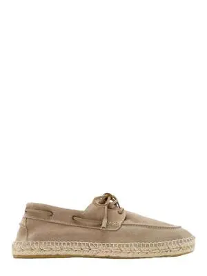 FORSA Enzo Lace-up Espadrilles - Brown