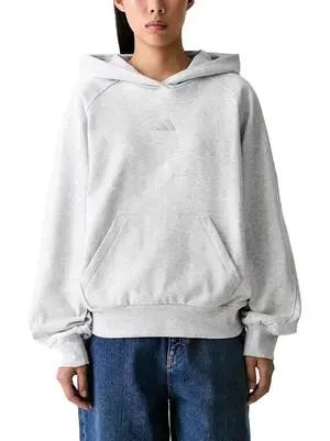 Adidas Small Logo Hoodie - Grey