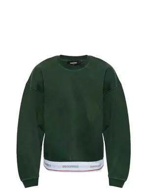 Dsquared2 Logo Waistband Sweatshirt - Green
