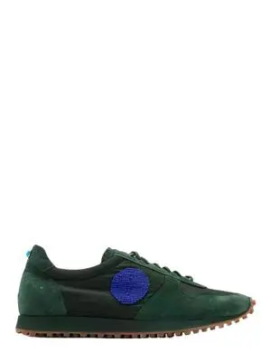 BLU SCARPA Suede Sneakers - Green