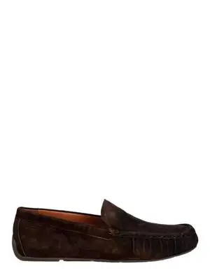 VAGABOND SHOEMAKERS Mika Suede Slip-on Loafers - Brown