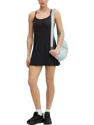 Under Armour Cross-back Built-in Shorts Dress - Black