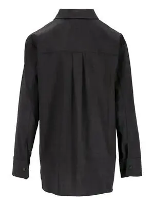 MAX MARA S Max Mara Virgin Wool Button-Down Shirt