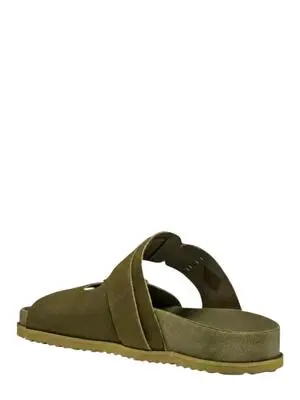 GEOX Geox Parnaiba Buckled Suede Sandals