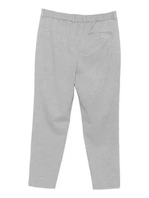BOSS Tapered Leg Elasticated Waistband Trousers - Grey