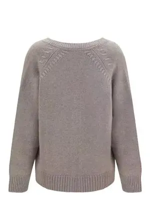 P.a.r.o.s.h V-neck Cashmere Cardigan - Neutrals