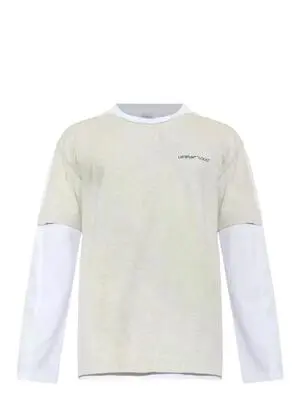 Off-White Layered Logo-print T-shirt - Neutrals