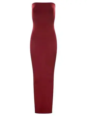 Wolford Wolford Fatal Strapless Maxi Dress Red