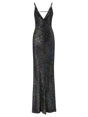 MISSONI Missoni Long Sequined Knit Dress
