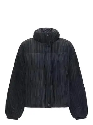 GONGDID DESIGN Pleated Reversible Jacket - Black