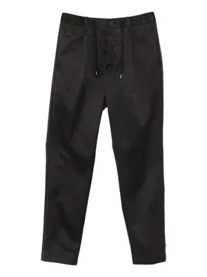 Herno Tailored Trousers With Drawstring Waistband - Black