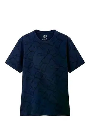 KAWS Holiday-print T-shirt - Blue