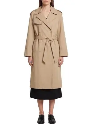 THE FRANKIE SHOP Trench Coat - Nude