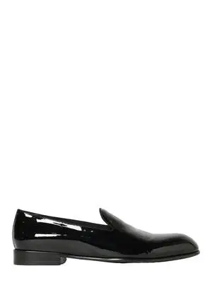 Brioni Patent Leather Loafers - Black