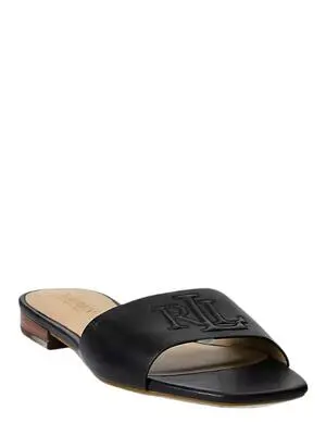 Ralph Lauren Everley Sandals - Black