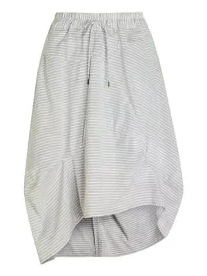 VIVIENNE WESTWOOD Aerodrome Asymmetric Midi Skirt - Grey