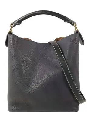 Loewe Anagram Detail Two-way Handbag - Blue