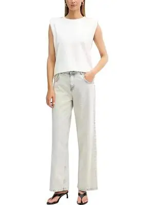 VICOLO VICOLO Acid Wash Wide-Leg Jeans