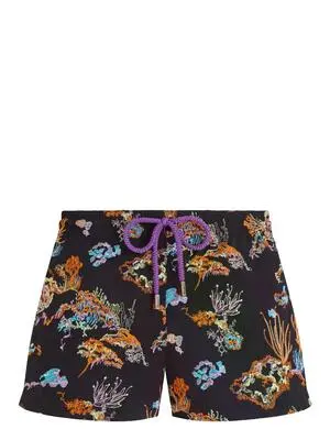 Vilebrequin Vilebrequin Fiona Embroidered Swim Shorts Black