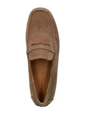 VAGABOND SHOEMAKERS Lorenzo Penny Suede Loafers - Neutrals