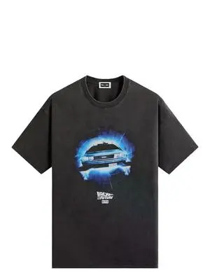 Kith X Back To The Future Delorean T-shirt - Black