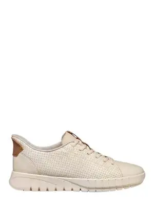 Geox Perforated Slip-on Sneakers - Neutrals