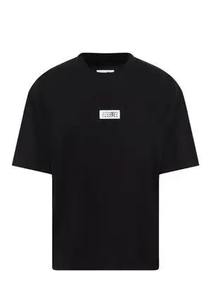 MAISON MARGIELA Logo Patch T-shirt - Black