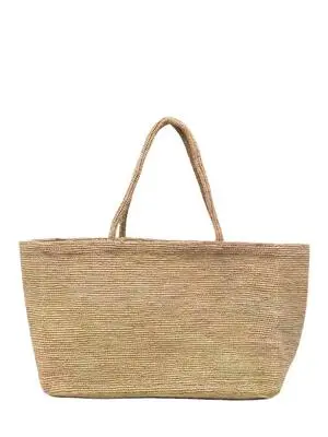 SOPHIE DIGARD Woven Tote Bag - Neutrals