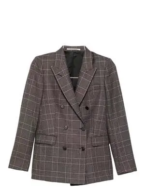 Tagliatore Double-breasted Blazer - Brown