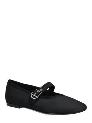 VAGABOND SHOEMAKERS Jolin Ballet Flats With Buckle Strap - Black