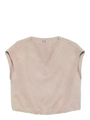 Herno V-neck Vest - Neutrals