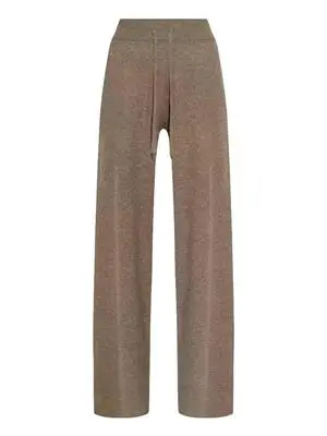 LISA YANG Drawstring-waist Straight-leg Trousers - Neutrals