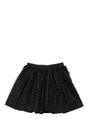 Cecilie Bahnsen Fiamma Fil-coupé Skirt - Black