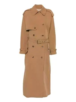 Isabel Marant Étoile Double-breasted Belted Trench Coat - Brown
