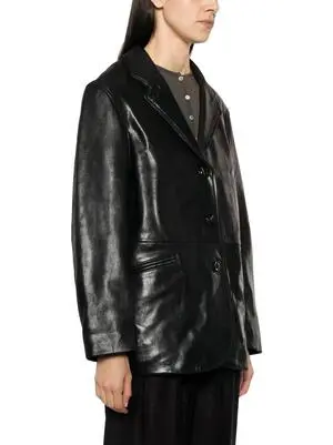 Soeur Luciano Leather Jacket - Black
