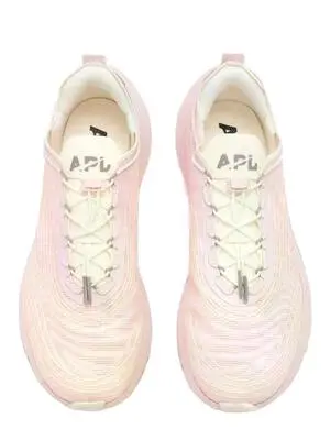 Apl Panelled Toggle-fastening Sneakers - Pink