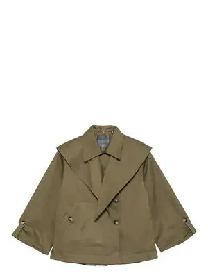 DAMSON MADDER Jerry Trench Coat - Green