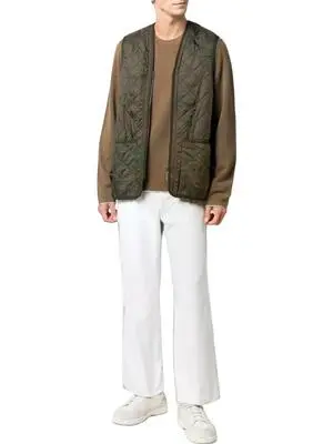 Barbour Quilted Zip-up Gilet - Green