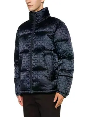 SANDRO Geometric Pattern Padded Jacket