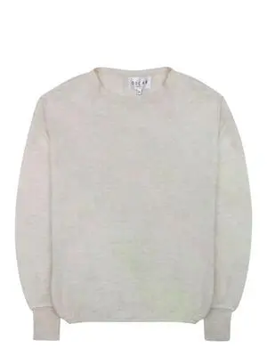 OSCAR THE COLLECTION Drop-shoulder Fine Knit Sweater - Neutrals